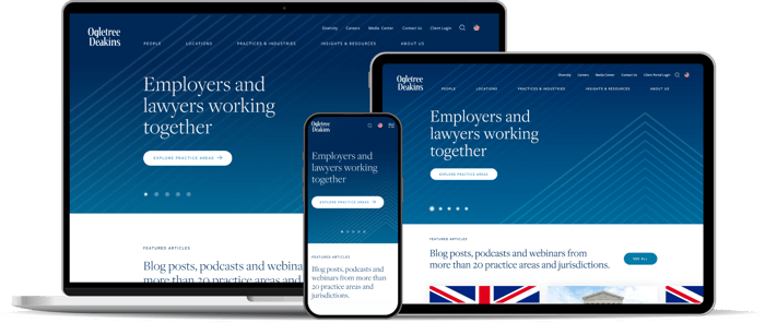 Ogletree Deakins Website Redesign | Digital Marketing Case Study